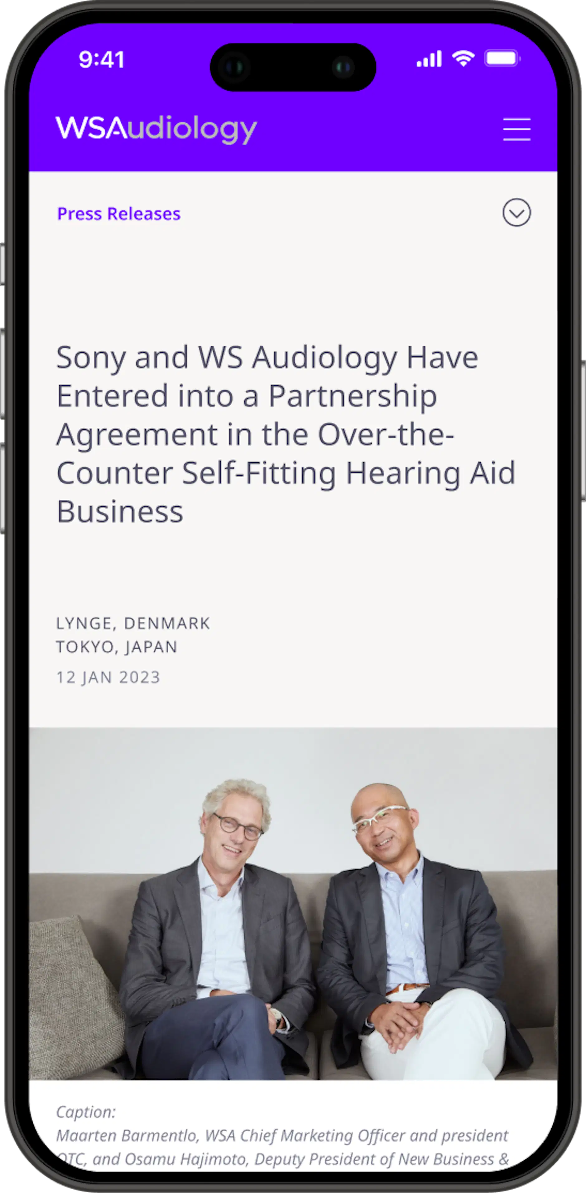 WS Audiology | Spring/Summer